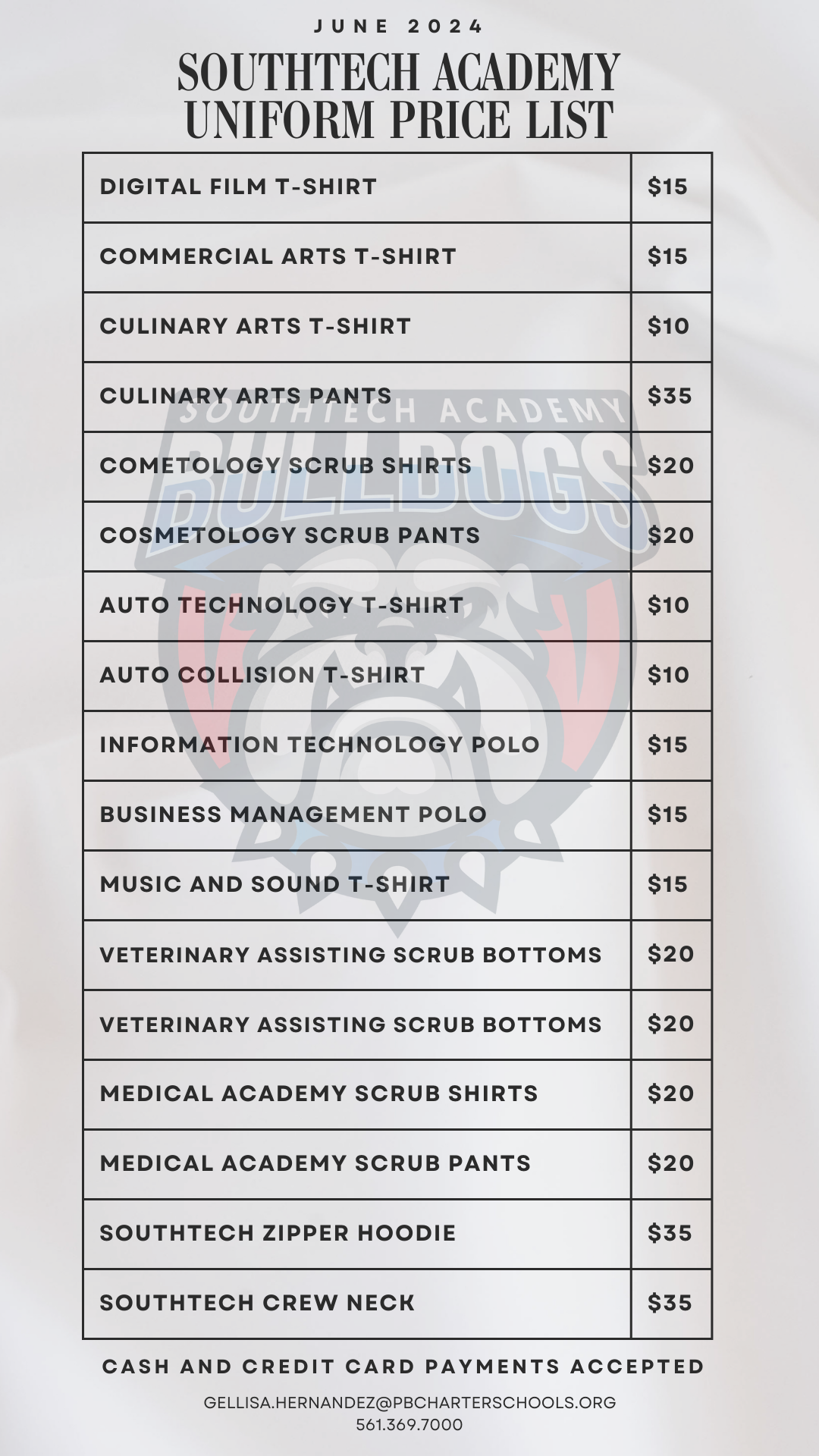 Uniforms - SouthTech Schools - Palm Beach County Charter Schools